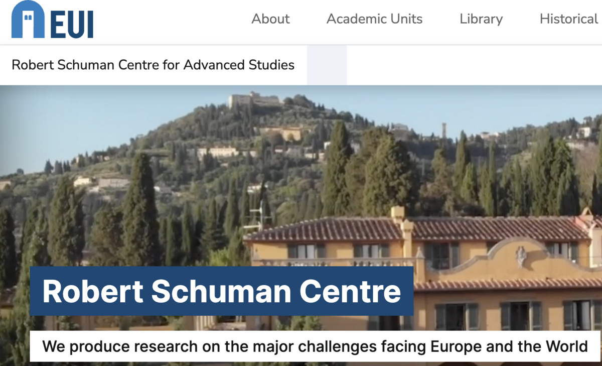 Prof. Dr. Christof Roos: Visiting Fellow bei MPC/ EUI - Europa ...